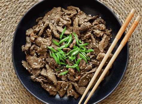 Korean Bulgogi Marinated Beef Delishglobe