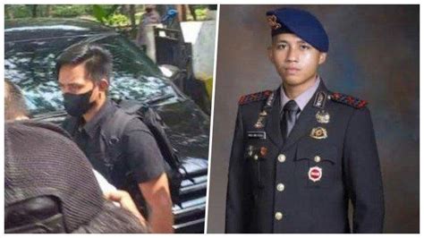 Potret Bharada E Saat Tiba Di Kantor Komnas Ham Gunakan Pakaian Serba