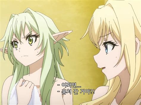 [고블린 슬레이어] 깐프와 목욕탕 후방 애니메이션 갤러리