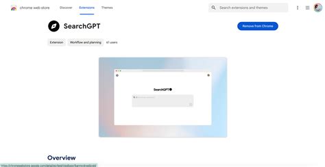 searchgpt got chrome extension to be your default search engine