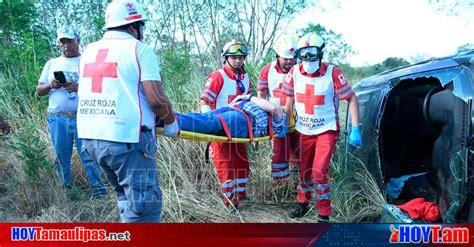 Hoy Tamaulipas Accidente En Tamaulipas Dos Lesionados Dejo Choque