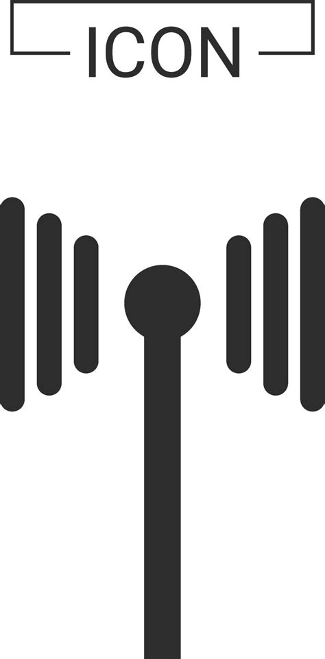 Wireless Icon Signal Connection Vector Art At Vecteezy