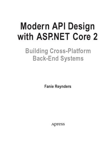 خرید کتاب modern api design with asp core 2 building cross platform back end systems