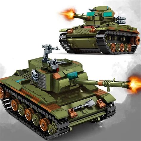 Конструктор Sembo Block Основной боевой танк M60A2 Starship, Военные ...
