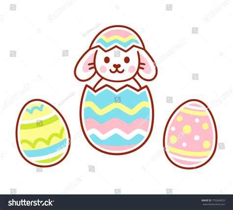 Cute Easter Bunny Drawings