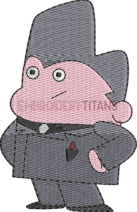Luigi Vendetta Kick Buttowski Free Machine Embroidery Design Download