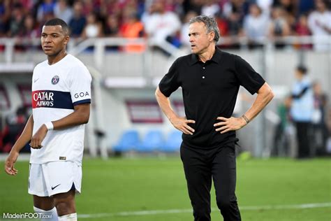 Psg La Très Grande Classe De Luis Enrique En évoquant Kylian Mbappé