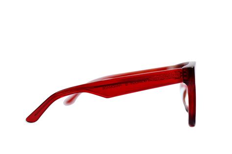 June Translucent Red — Tmpls And Brdgs Eyewear