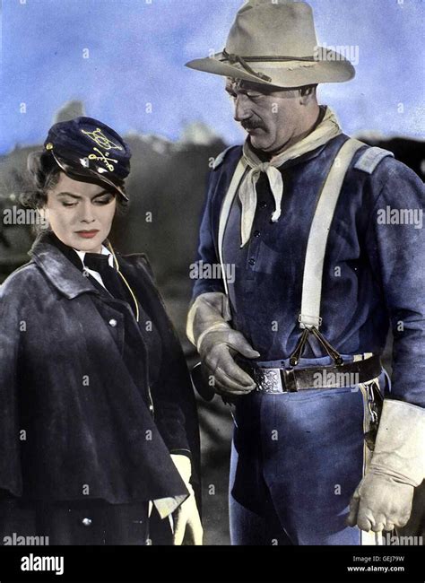 Joanne Dru John Wayne Captain Brittles John Wayne Nimmt Sich Der