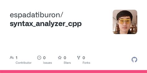 Github Espadatiburonsyntaxanalyzercpp