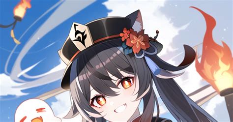 胡桃原神 胡桃 Hutao バーバラのイラスト Pixiv
