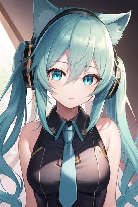 Miku Hatsune Arte De Anime Dibujos Chica Anime