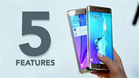 Top 5 Samsung Galaxy Note 7 Features Youtube