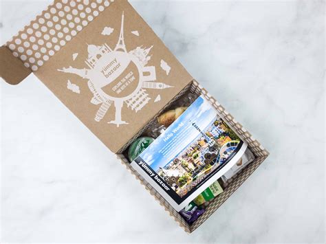 April 2018 Yummy Bazaar Subscription Box Review Mini Box Hello