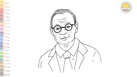 I M Pei Drawings Video I M Pei Drawing How To Draw I M Pei Step