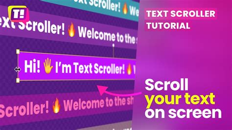 Tipalerts Text Scroller Widget Youtube