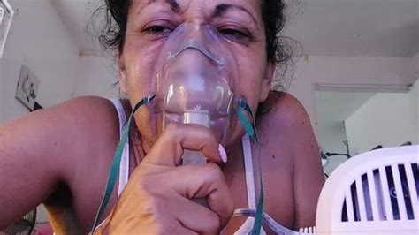 Hd Covidcoughing Mask Inhalation Therapy Sick Coughing And Maskfetish