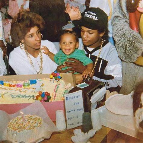 Cinema Eazy E With Ex Girlfriend Joyce With Their Son Derek 💕 Facebook