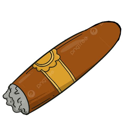 Cigar Brown Cigarettes Cartoon Cartoon Clipart Cigar Cigarettes Png