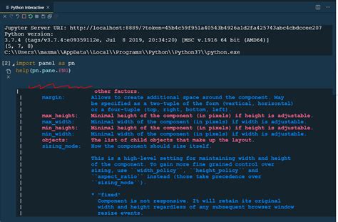 Please Add The Wonderfull Help Text To The Docstrings To Get Context Help In Editors · Issue