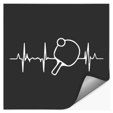 Ping Pong Ekg Hearbeat Table Tennis Heartbeat Ekg Sold By Brian Jacobs