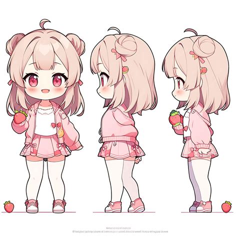 Chibi Art Kawaii Anime Cute Characters And Colorful Illustrations For