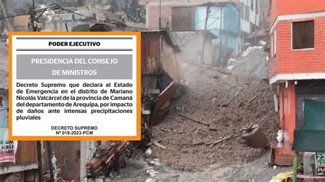 Huaicos En Perú Más De Mil Viviendas Destruidas Y Falta De Alimentos En Arequipa Por Los