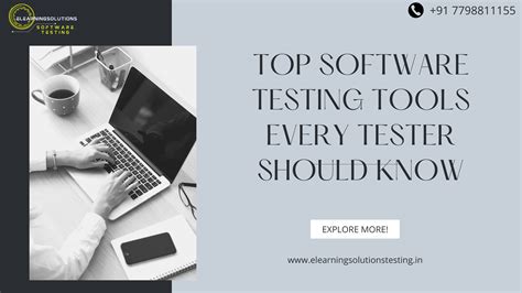 Top Software Testing Tools Every Tester Should Know Elearningsolutionstesting