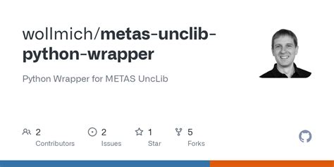 GitHub Wollmich Metas Unclib Python Wrapper Python Wrapper For METAS UncLib