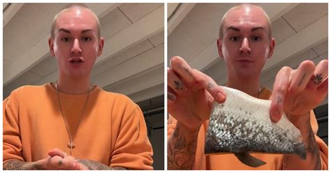 Man Finds That Trader Joes Salmon Still Sports Its Fin