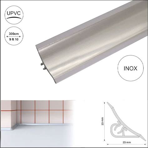 Shop High Quality Splashback Worktop Profile Strip Edging Trim Kitchen Seal 3m Long