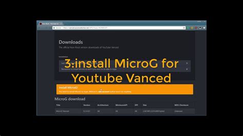 Install YouTube Vanced With MicroG On Android Phone YouTube