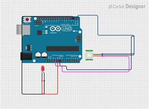 How To Use Pir Motion Sensor Pinouts Specs And Examples Cirkit Designer