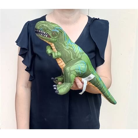 ตุ๊กตาไดโนเสาร์ Green T Rex Dinosaur ขนาด 16 นิ้ว หน้าถึงหาง ป้าย