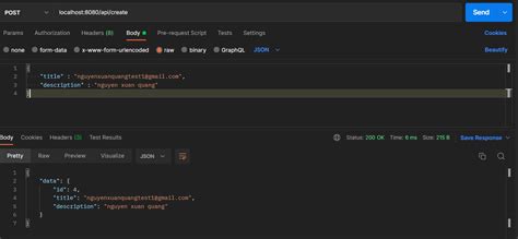 crud đơn giản với go gin postgresql và orm