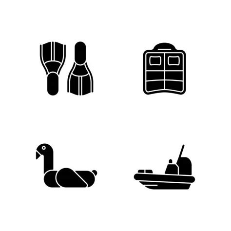 60 Lifesaver Floatation Device Silhouette Stock Illustrations Royalty