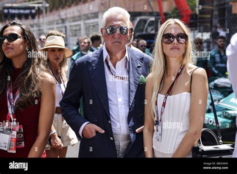 Stroll Lawrence Can Aston Martin F1 Team Owner Portrait And Raquel
