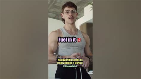 Maxtaylorlifts Speaks On Dirty Vs Clean Bulking Diets 🍱💪 Youtube