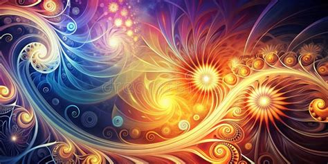 An Abstract Background Featuring Swirling Patterns Ai Generative Stock