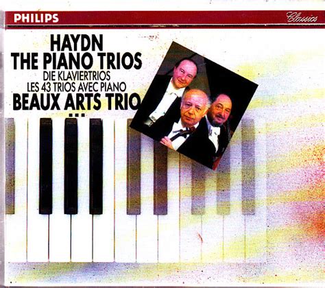 Haydn Beaux Arts Trio Complete Piano Trios Box Set Reissue