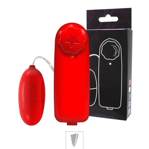 Vibrador Bullet Colorido Vermelho Brincadeira Secreta