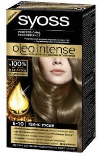 Краска для волос Syoss Oleo Intense 6-10 (оттенок Темно-русый) | Лучшая ...