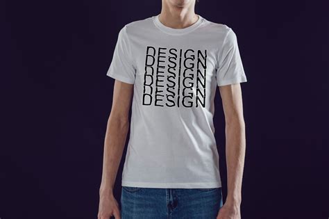 Sublimation T Shirt Mockup For Men Graphic By Tshirts · Creative Fabrica