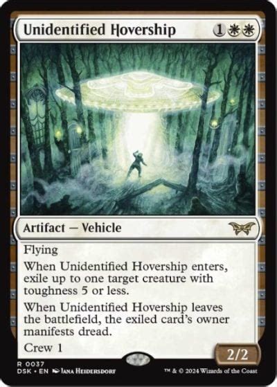 Unidentified Hovership From Duskmourn Spoiler