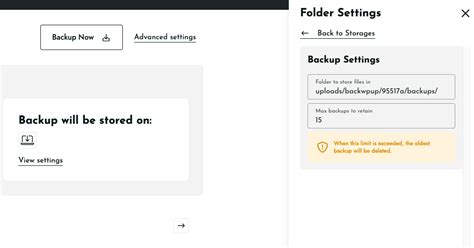 How To Save Backups To A Folder BackWPup Docs