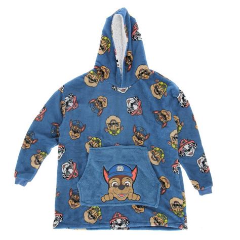 Paw Patrol Hoodie Decke Für Kinder Perfekt Zum Einkuscheln
