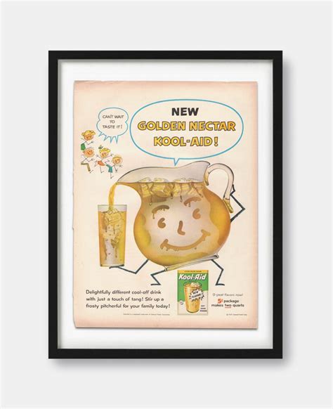 Kool Aid 1960s Magazine Ad The Curious Desk