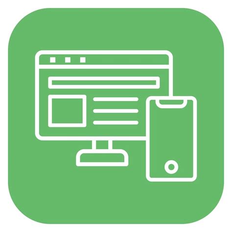 Premium Vector Responsive Design Vector Illustration