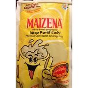 Maizena Fortified Corn Starch Coconut Flavor Calories Nutrition Analysis More Fooducate