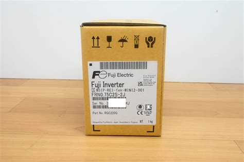 Yahooオークション Frn075c2s 2j 2023年製 未使用 富士電機インバ